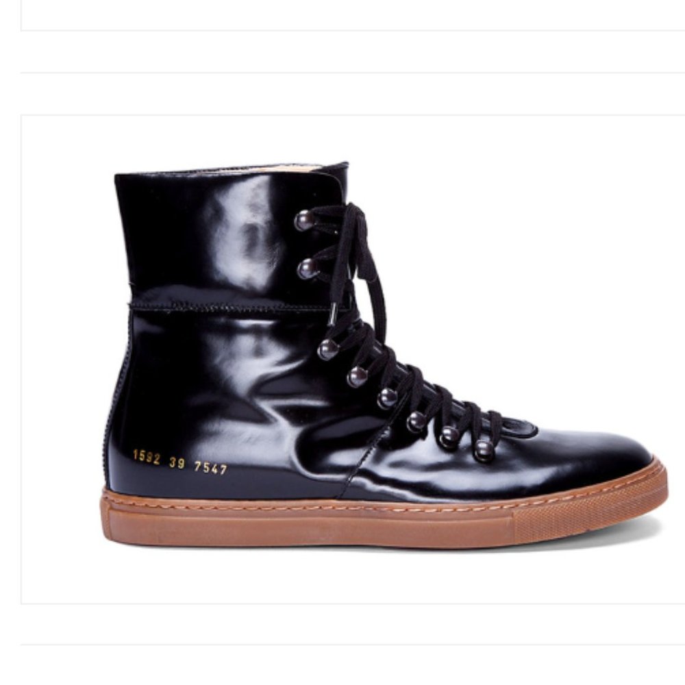 Rare Common Projects Patent Leather Sneakers 1592 42 … - Gem
